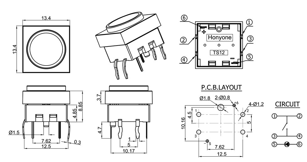 LED TACT SWITCHES,5mm led tact switches,LED PUSH BUTTON SWITCHES,HONYONE LED TACT SWITCHES,5mm led tact switches,LED PUSH BUTTON SWITCHES,HONYONE